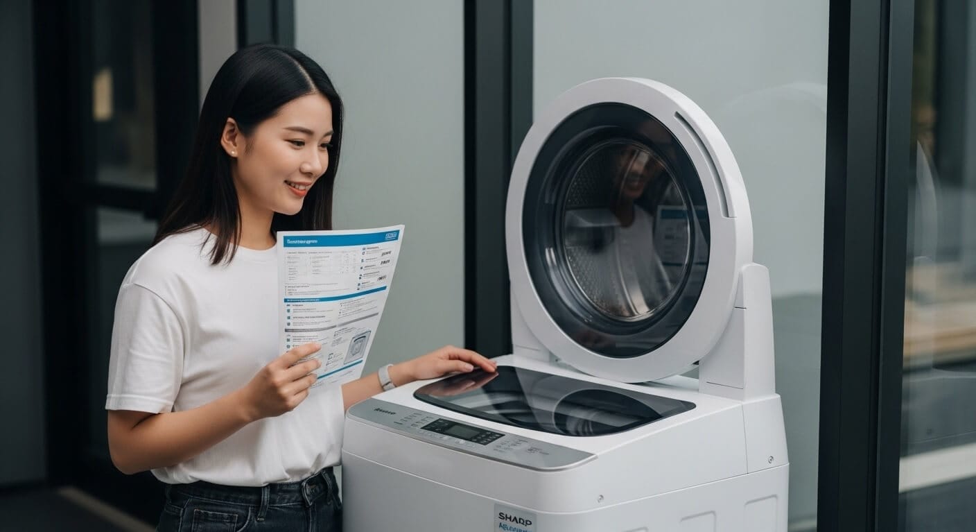 Mesin Cuci Sharp ES-T85CR: Review Toko Elektronik Terdekat